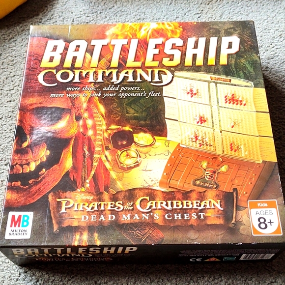 Milton Bradley | Games | Battleship Command Pirates Of The Caribbean ...